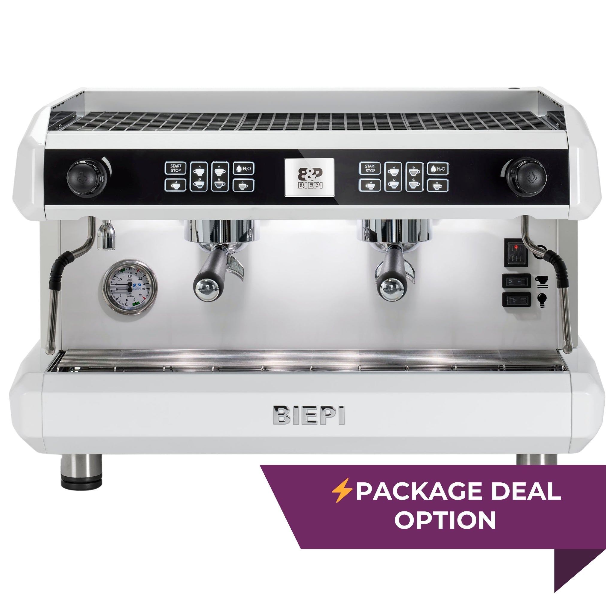 BIEPI MC-E PRO 2-Group Advanced Espresso Machine | Buy or Lease